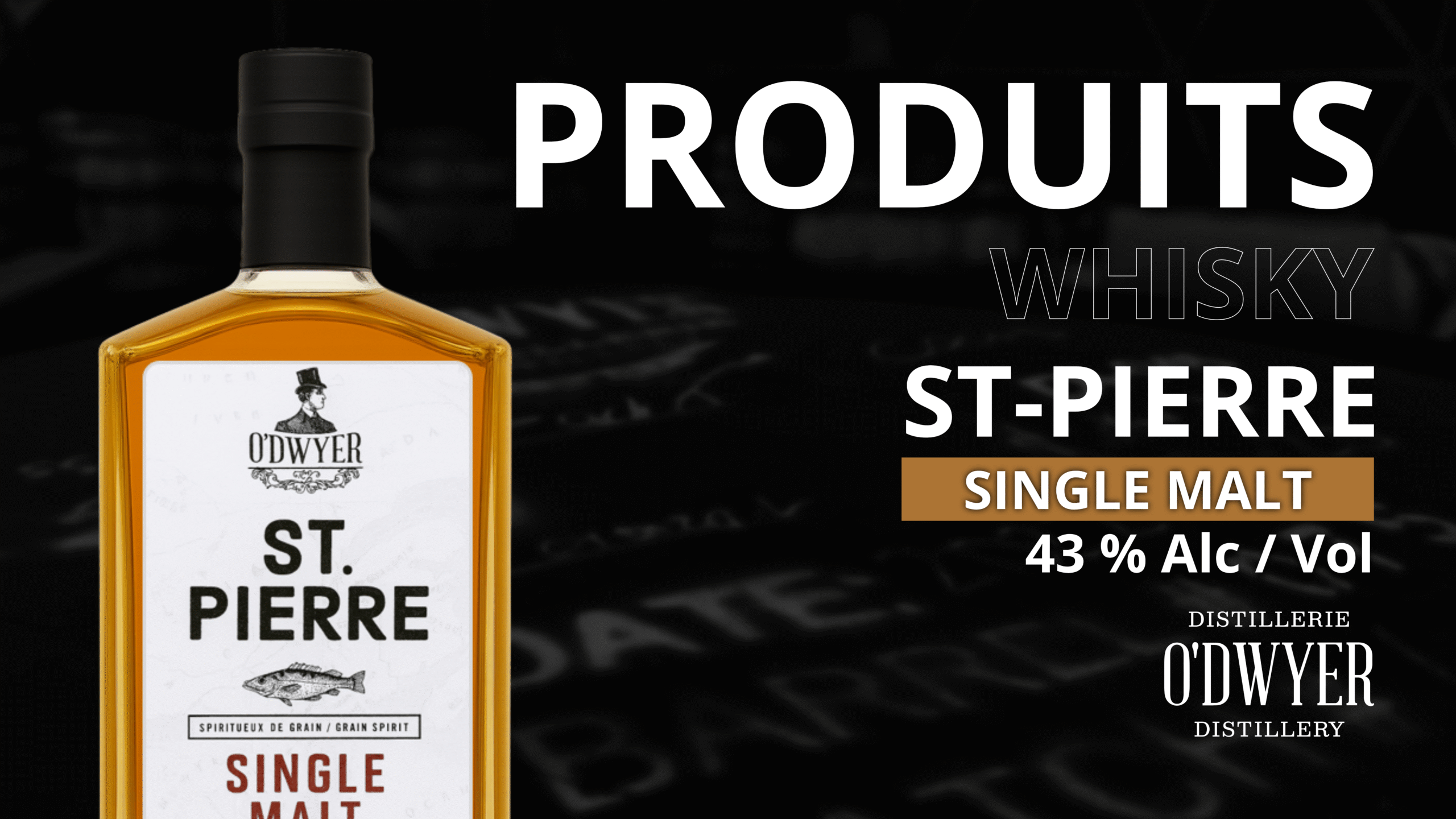Whisky St-Pierre - O'Dwyer Micro-Distillerie Gaspésienne Inc.